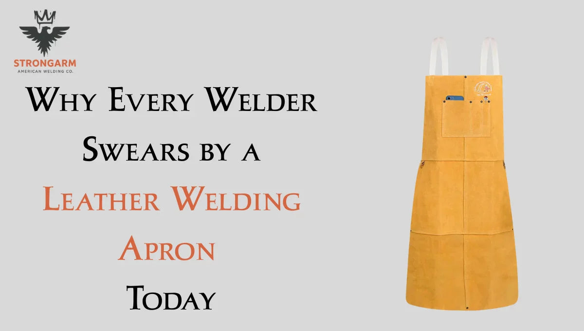 Premium Leather Welding Apron for Safe, Tough Work